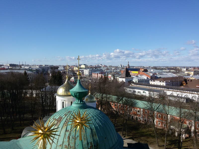 Towers and Architectural Elements of the Ancient Kremlin on the ...