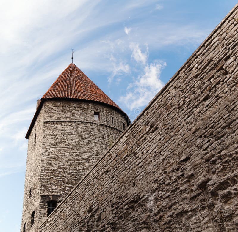 Towers in a fortification stock image. Image of country - 15695793