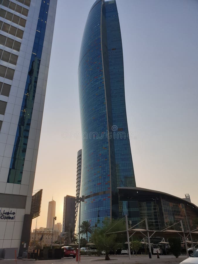 Towers in Kuwait editorial photography. Image of towers - 155038702