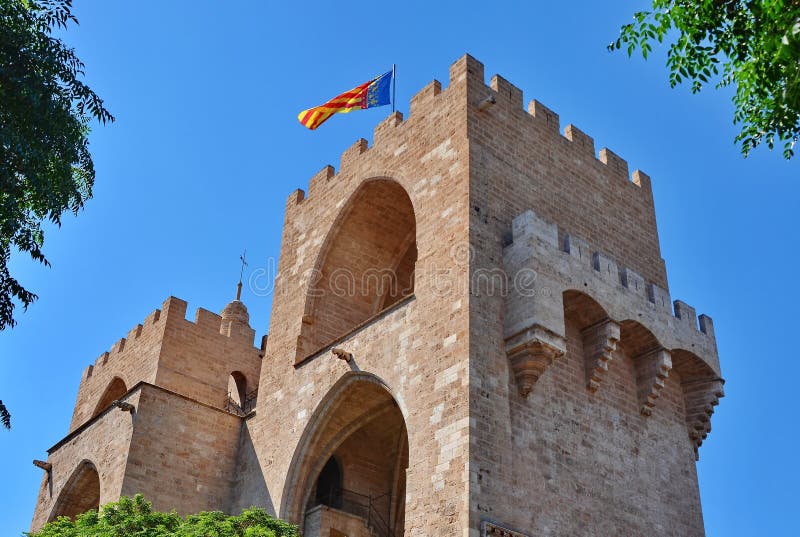 Valencia Tower stock photo. Image of downtown, architecture - 108054734