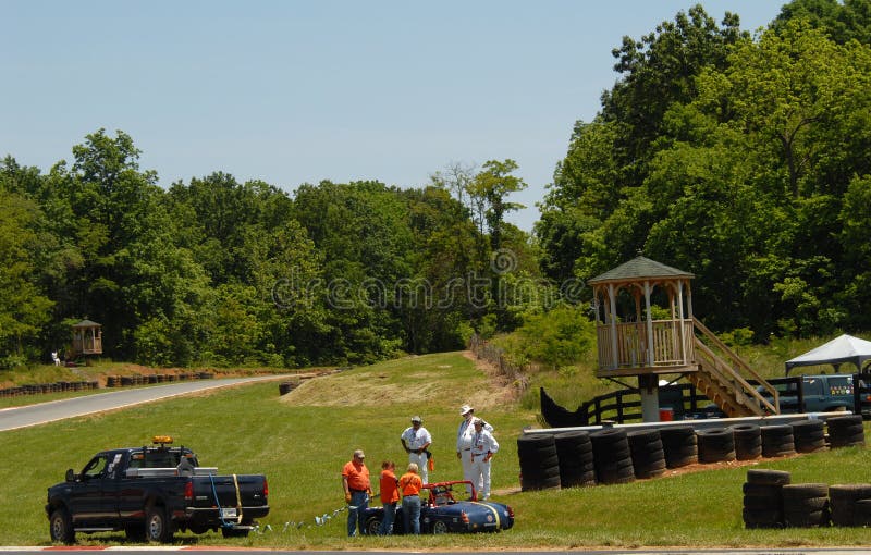 Towing race car from track editorial stock photo. Image of sport - 24884663