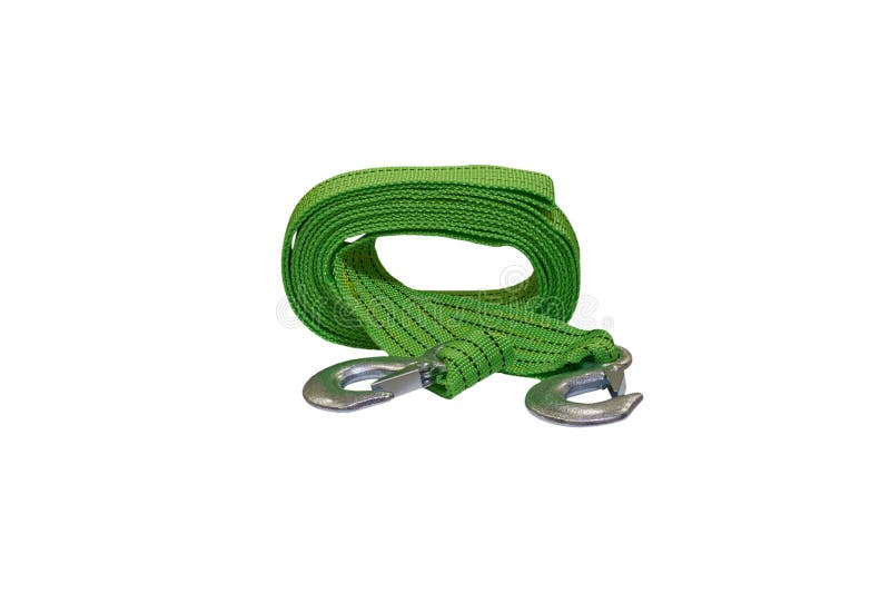 195 Towing Rope Isolated Car White Background Stock Photos - Free ...
