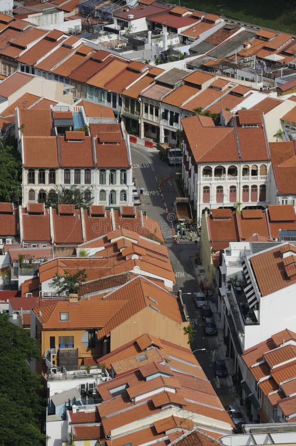 Town stock image. Image of view, road, town, roof - 45465537