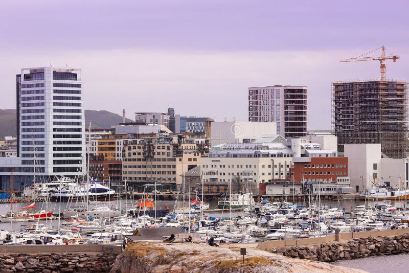 Town Bodoe, Norway stock photo. Image of water, summer - 195148006