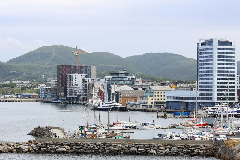 Town Bodoe, Norway stock photo. Image of buildings, bodoe - 195147974