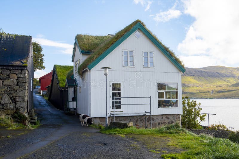 Town of Bour stock photo. Image of nordic, summer, europe - 371546900