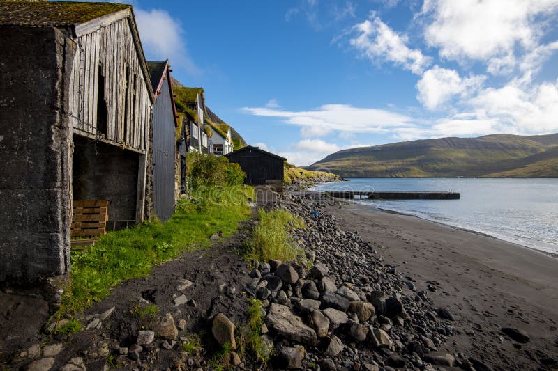 Town of Bour stock photo. Image of vacation, place, scandinavian ...
