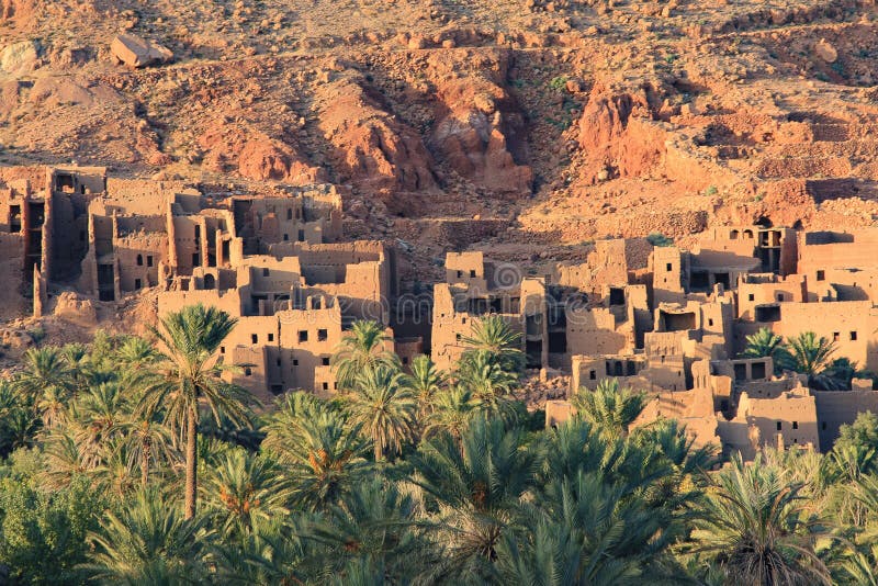 Town in Draa valley stock photo. Image of village, travel - 99265770