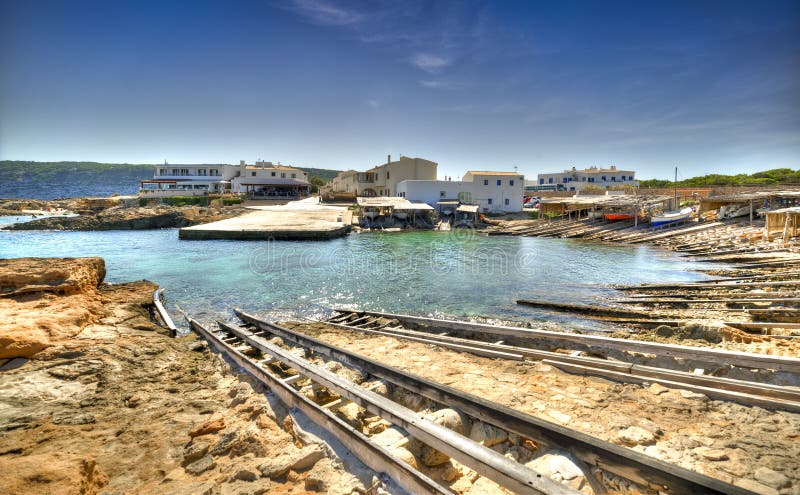 Town of Es Calo in Formentera Stock Image - Image of europe ...