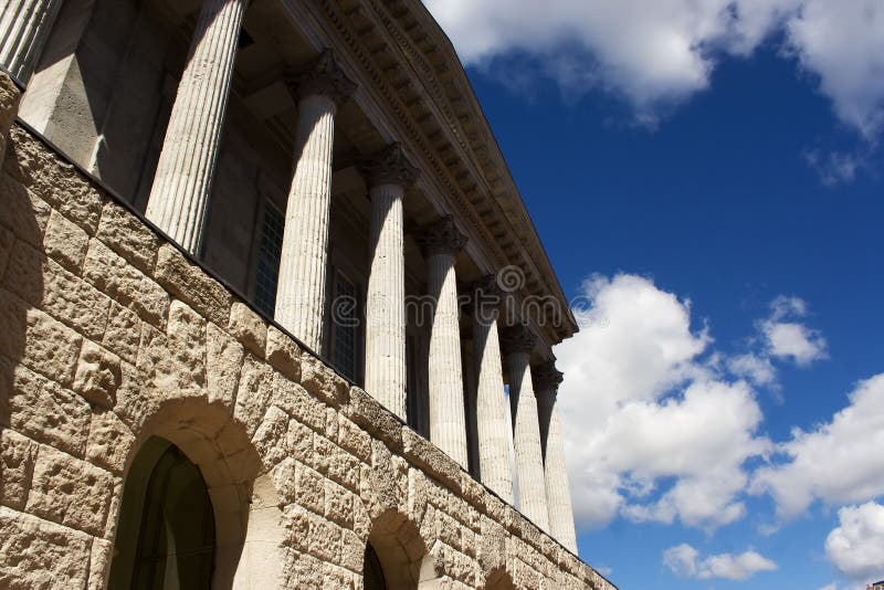 Nottingham Town Hall stock image. Image of stone, city - 925311