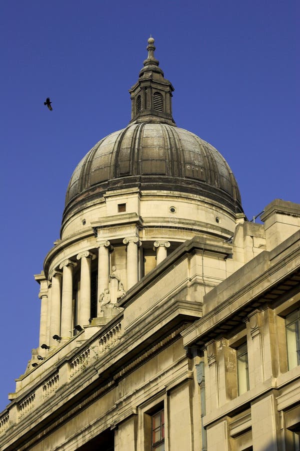 Nottingham Town Hall stock image. Image of stone, city - 925311