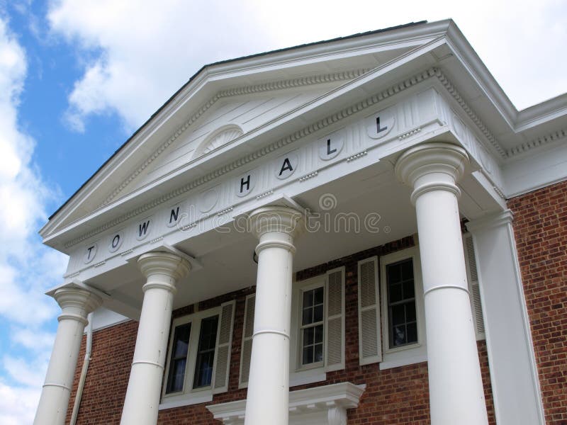 Town Hall stock image. Image of town, building, historical - 9096961