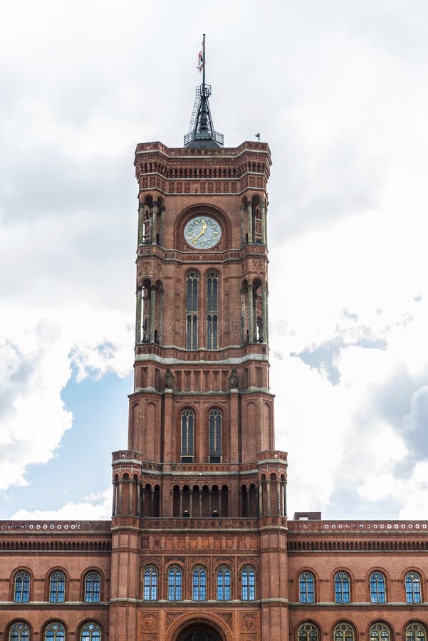 Town Hall of Berlin, Germany Stock Photo - Image of landmark ...