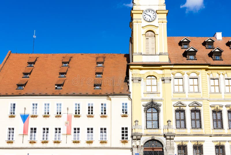 Town Hall of Cheb, Czech Republic Stock Image - Image of travel ...