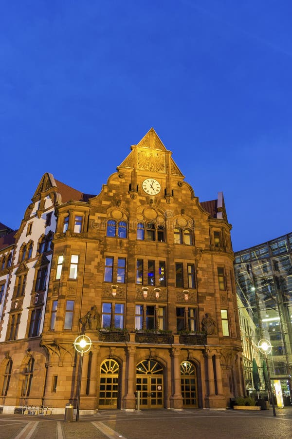 Town Hall in Dortmund in Germany Stock Image - Image of rhine, gable ...