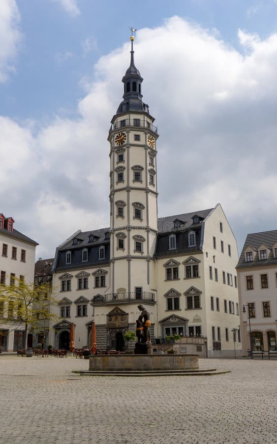 Town Hall of Gera in Thuringia in Germany Stock Photo - Image of ...