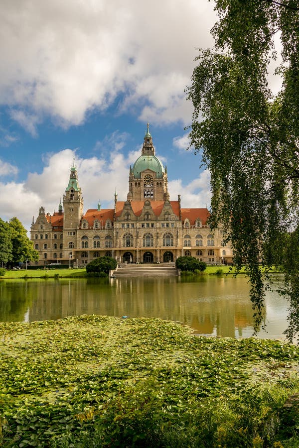 The town hall of Hanover stock photo. Image of building - 58327940