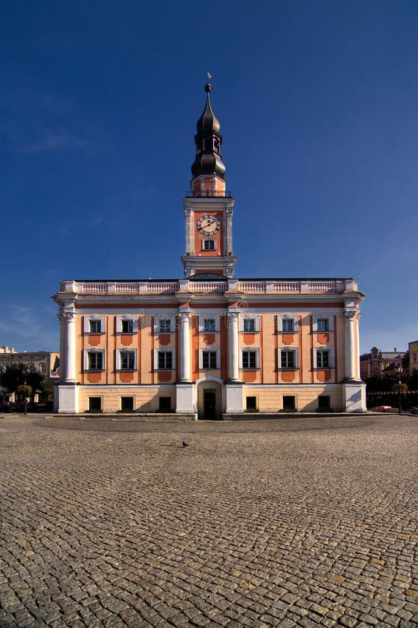 Town Hall in Leszno editorial image. Image of square - 24700865