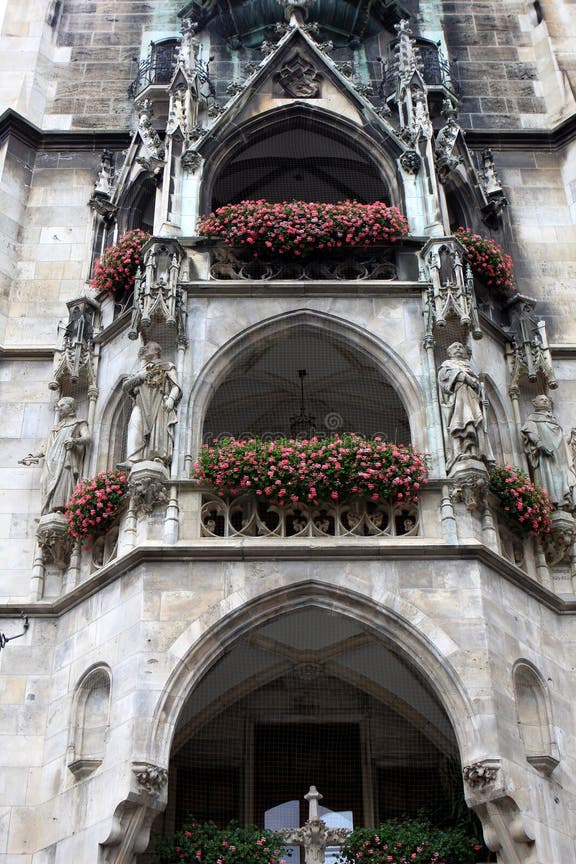 Town Hall, Munich stock image. Image of munich, marienplatz - 26059249