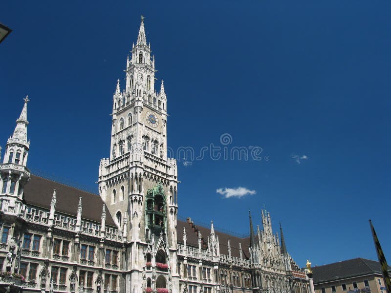 Town Hall in Munich, Germany Stock Image - Image of architecture ...