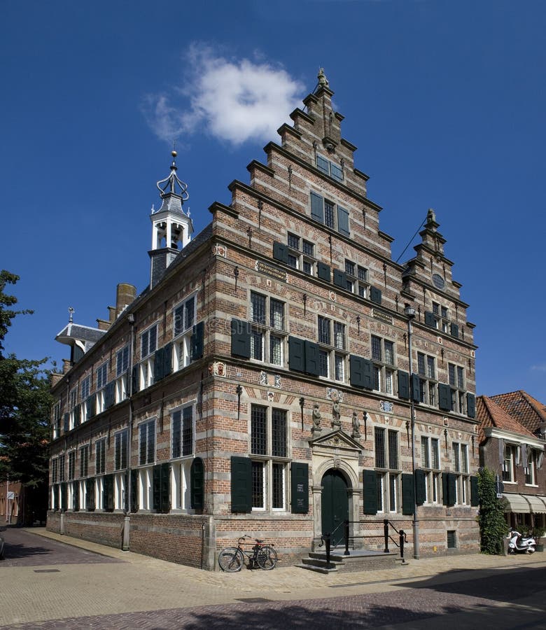 Town hall of Naarden stock photo. Image of naarden, exterior - 15374102