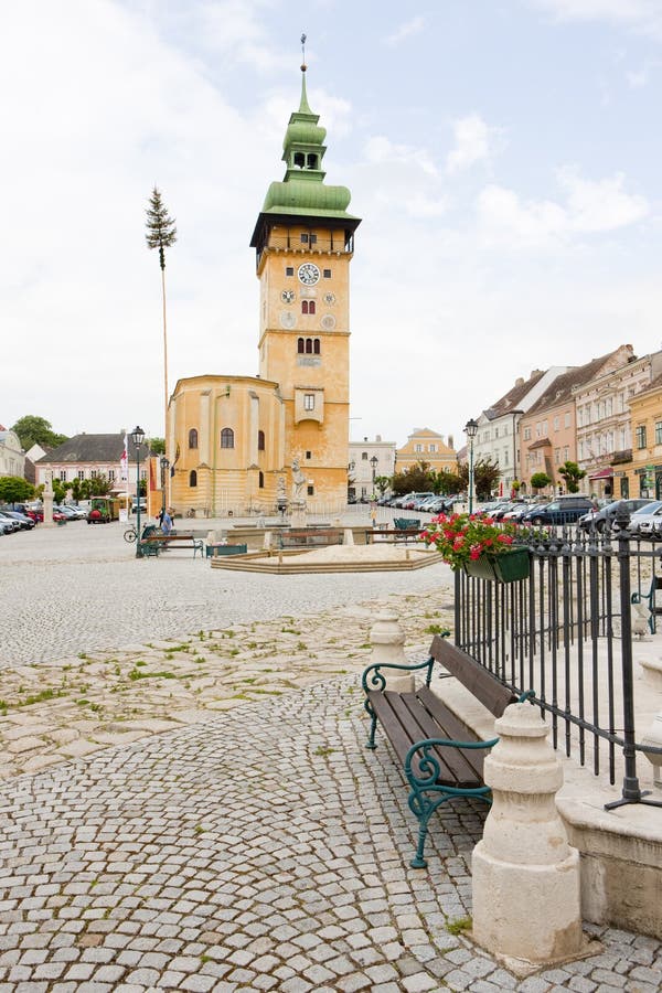 Town Hall in Retz stock photo. Image of historical, town - 35487332