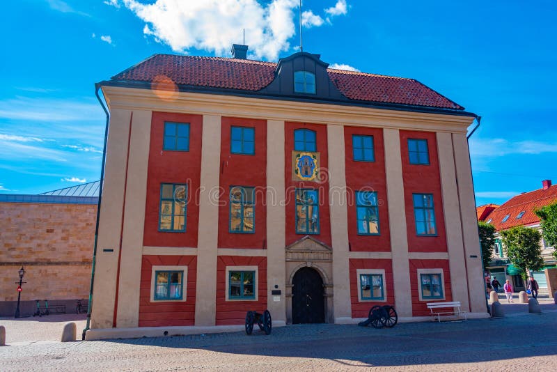 Town Hall in Swedish Town Jonkoping Editorial Image - Image of street ...