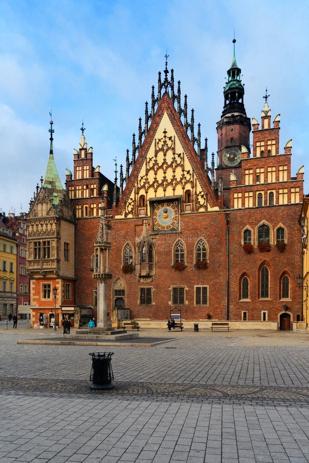 Town Hall of Wroclaw, Poland Editorial Stock Photo - Image of life ...