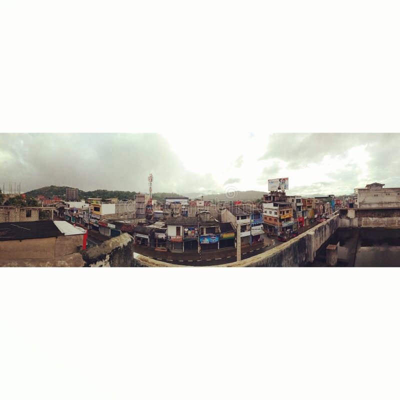 Town editorial stock image. Image of matale, city, town - 85930759