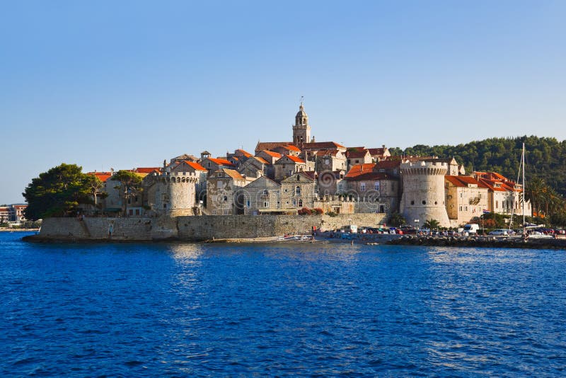 Korcula stock image. Image of dalmatia, korcula, vibrant - 13824917
