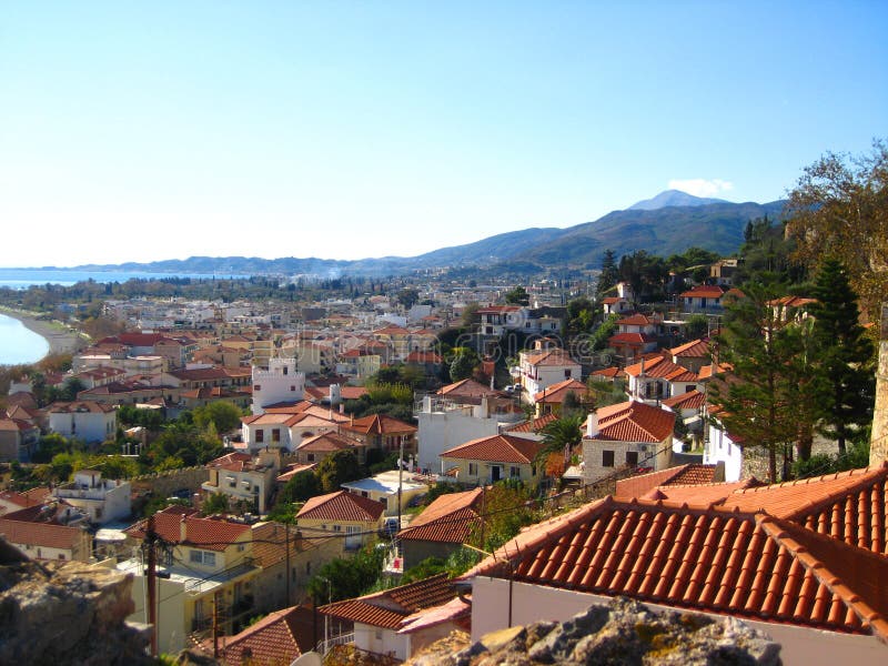Town Landscape stock photo. Image of town, grass, village - 7417488