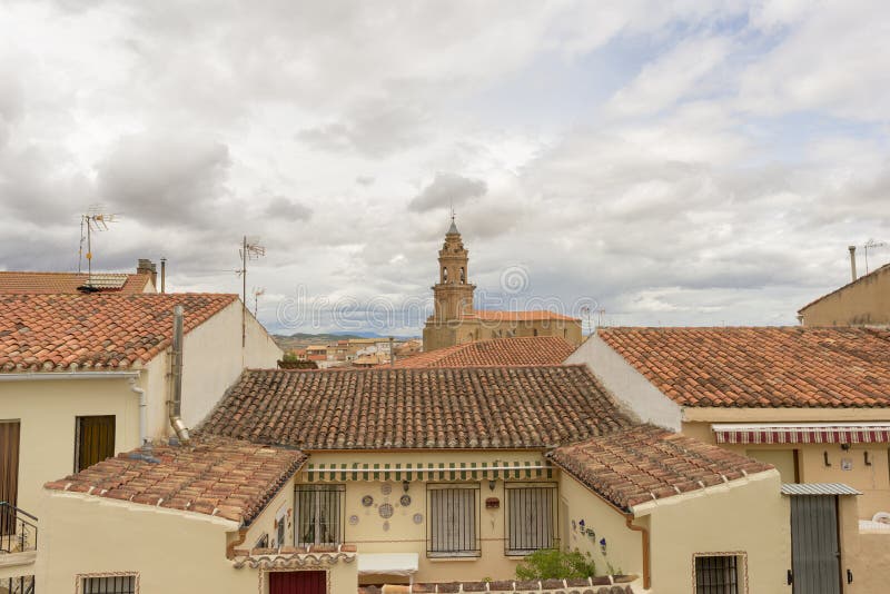 The town of Lerin stock image. Image of christianity - 98804673