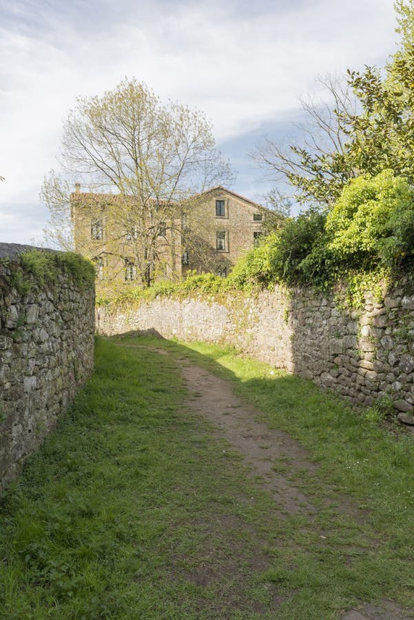 The town of lierganes stock image. Image of lierganes - 92979701