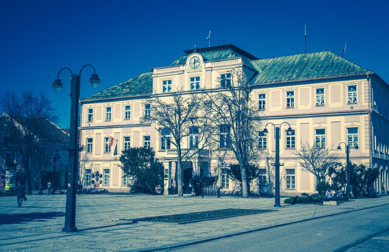 Town Liptovsky Mikulas, Slovakia Editorial Stock Photo - Image of ...