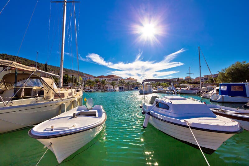 Town of Marina Waterfront View Stock Image - Image of house, amazing ...