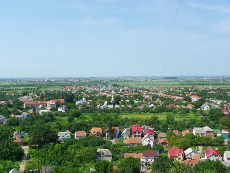 Town Mukachevo, Ukraine stock image. Image of transcarpathia - 49176523