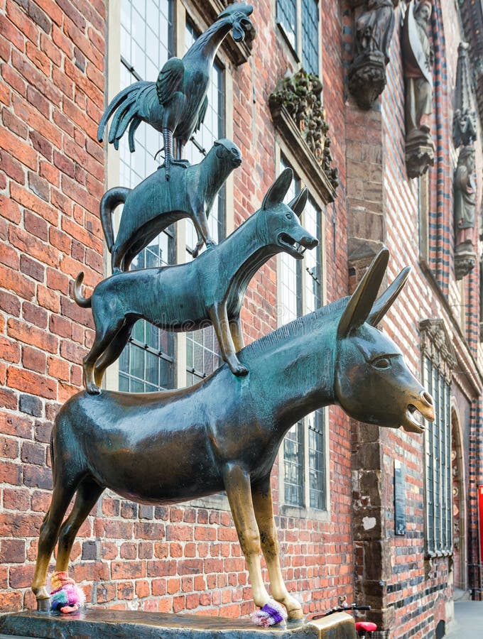 The Bremen Town Musicians,Bremen,Germany Stock Image - Image of travel ...