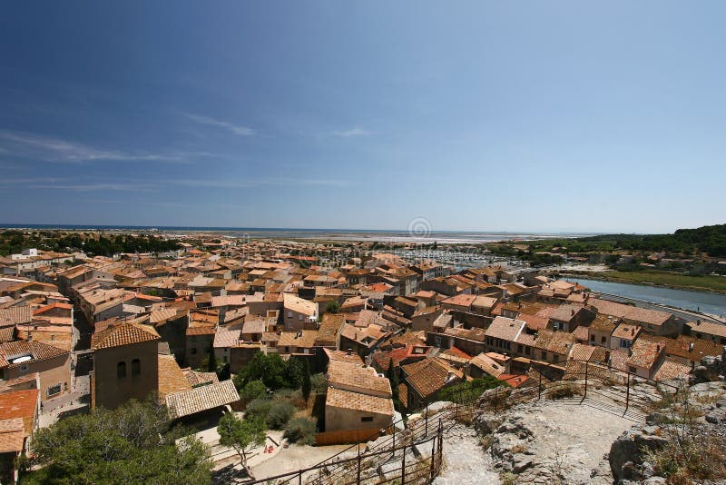 Town overview stock image. Image of house, houses, tourism - 13093813