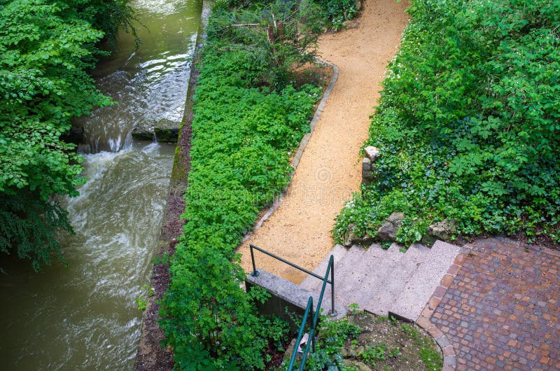 Streamside Promenade Stock Photos - Free & Royalty-Free Stock Photos ...