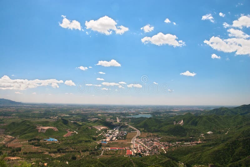 A town in plain stock photo. Image of summer, holiday - 33667702