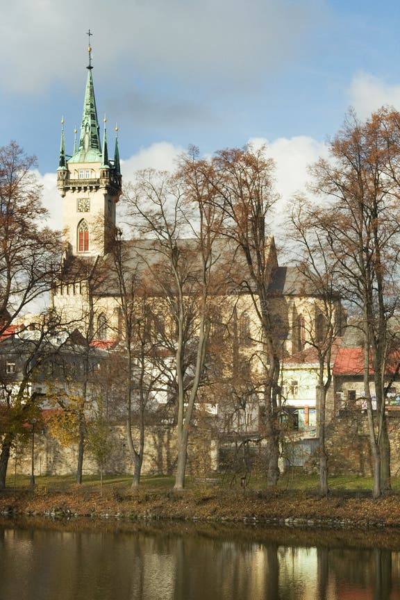 Town Policka - Czech Republic Stock Image - Image of landscape ...