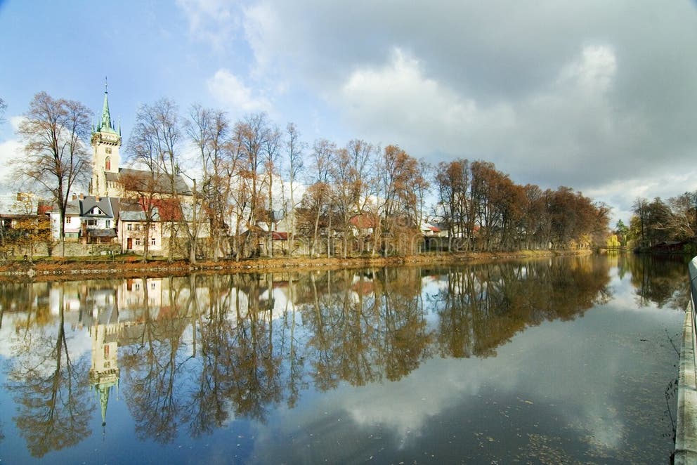 Town Policka - Czech Republic Stock Photo - Image of architecture ...