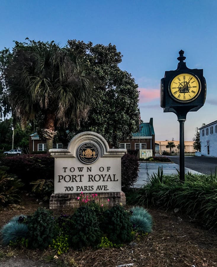 Town of Port Royal, South Carolina Editorial Stock Image - Image of ...