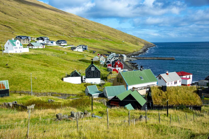 Town of Sandvik stock photo. Image of national, town - 374935450