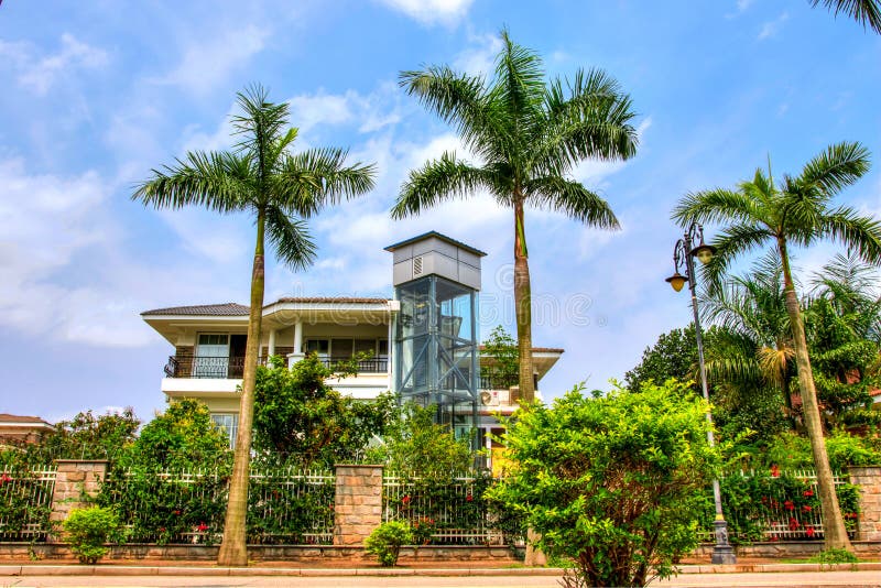 Town Scenery editorial photo. Image of tree, arrangement - 52404221