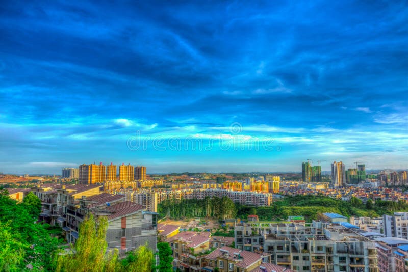 Town Scenery editorial image. Image of building, villa - 52499640