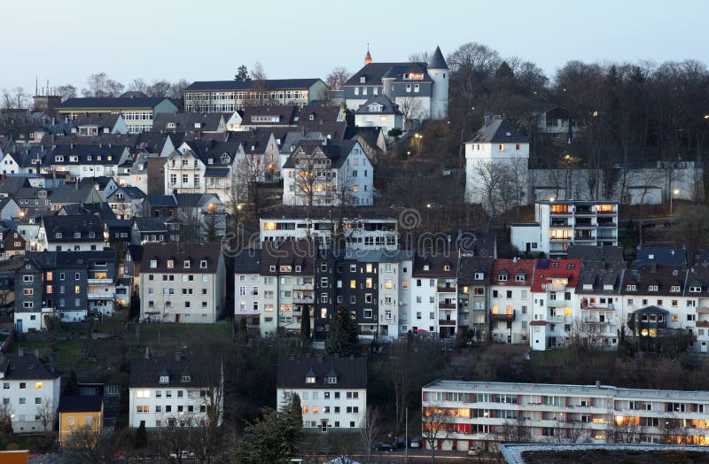 Town Siegen, Germany stock image. Image of german, spring - 24201833