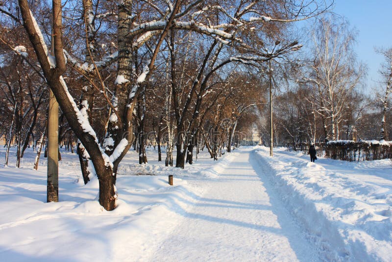 Town square at winter stock image. Image of outdoor, street - 25458159