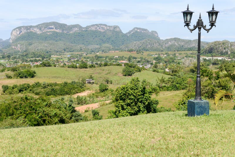 The Valley Of Vinales In Cuba Stock Image - Image of blue, horizontal ...