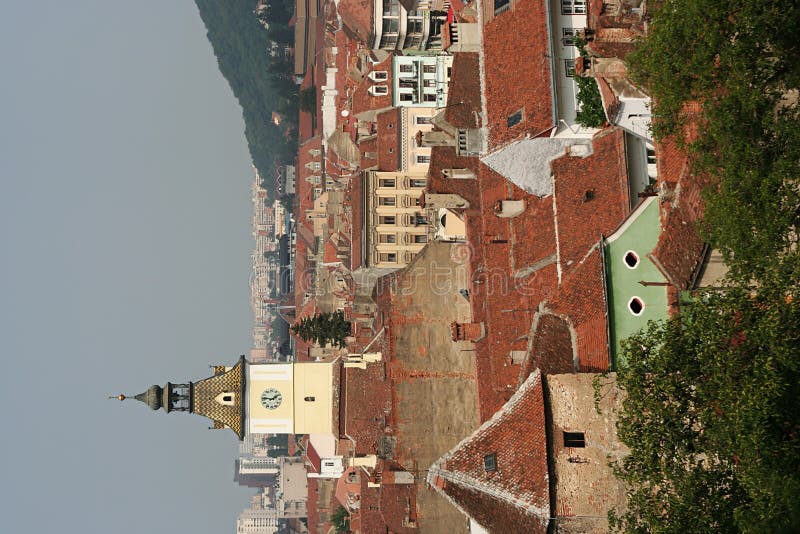 Town view stock photo. Image of townscape, gothic, landscape - 248684